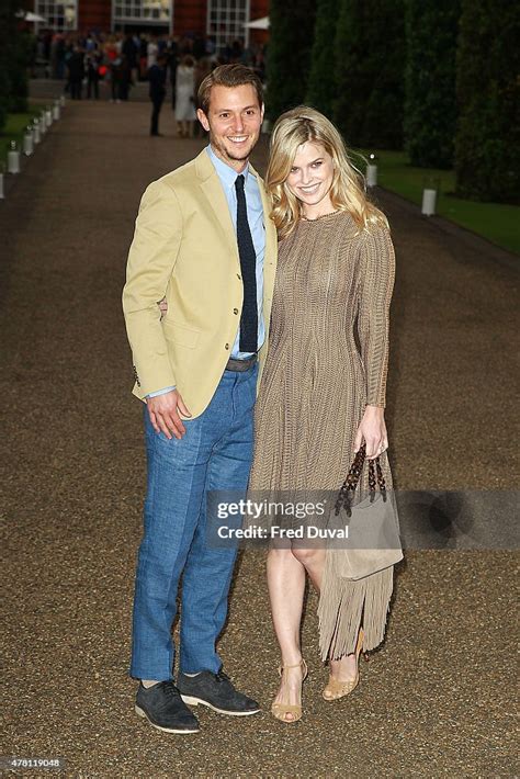 Alex Cowper Smith And Alice Eve Attend The Vogue And Ralph Lauren