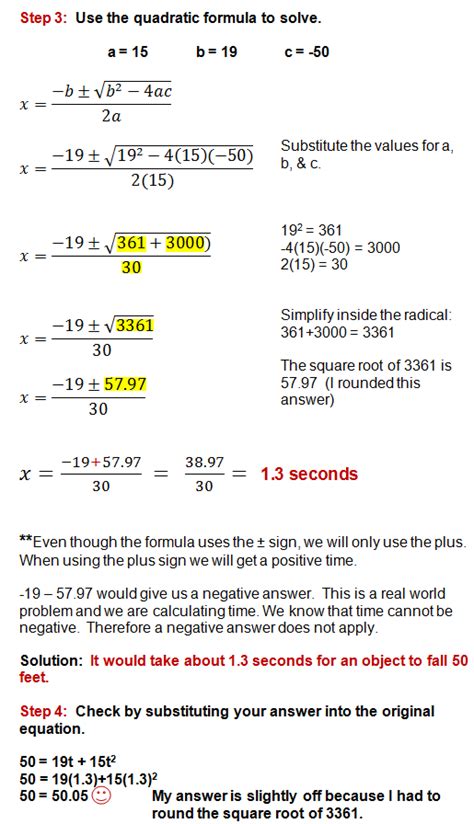 Quadratic Formula