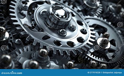 Silver Gears Each Other To Be Together Successful Business And Process Management Workflow