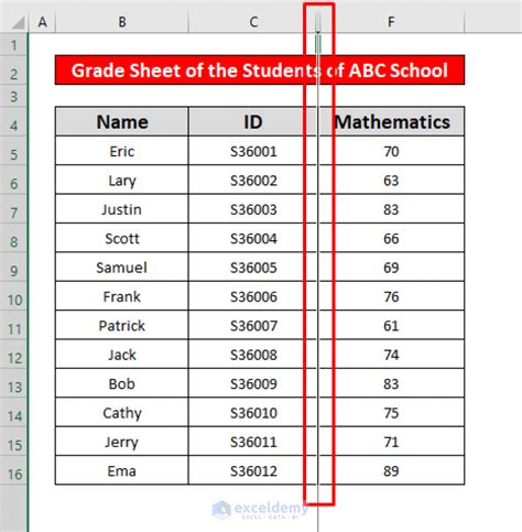 How To Hide Multiple Columns In Excel Easy Methods