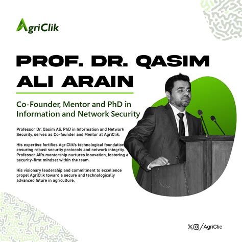 Prof Dr Qasim Ali Posted On Linkedin