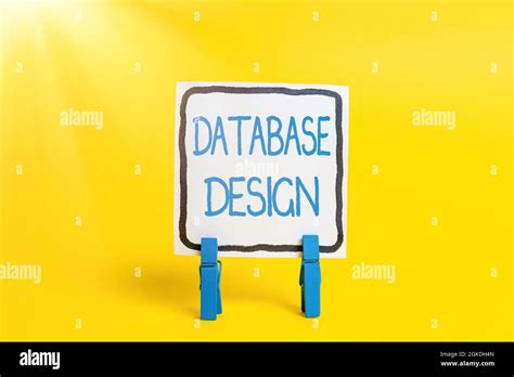 Writing Displaying Text Database Design Business Overview Organisation Of Data According To A