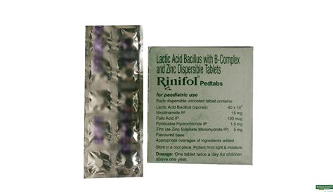 Buy Rinifol Paediatric 10 Tablets Online At Best Prices Wellness Forever