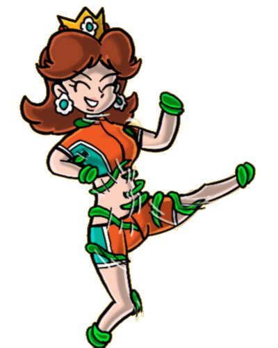 Princess Daisy Tickled By Bravojohnny69 On Deviantart
