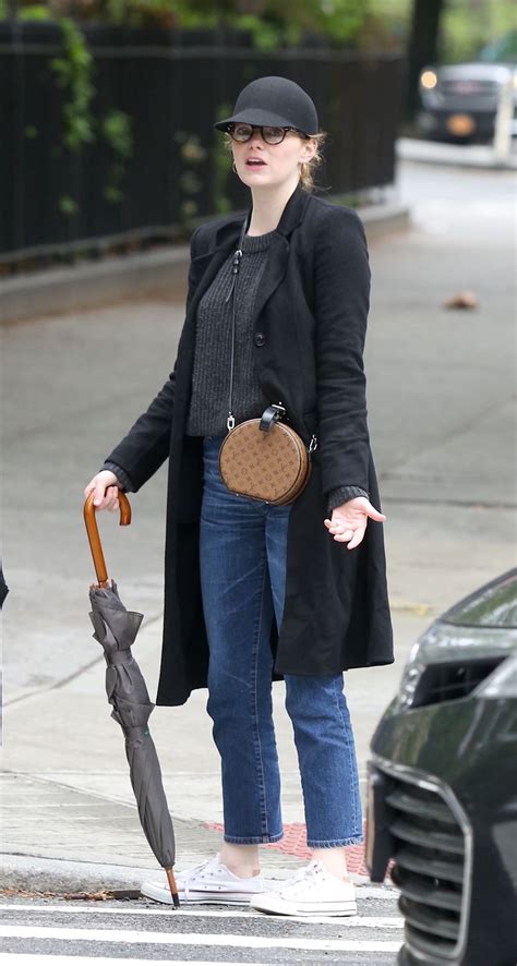 Emma Stone In Casual Outfit West Village New York 05132018
