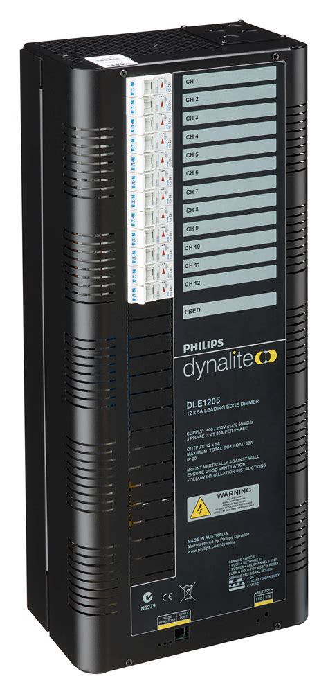 Dynalite Dle1205 Leading Edge Dimmer Controller — Control Co