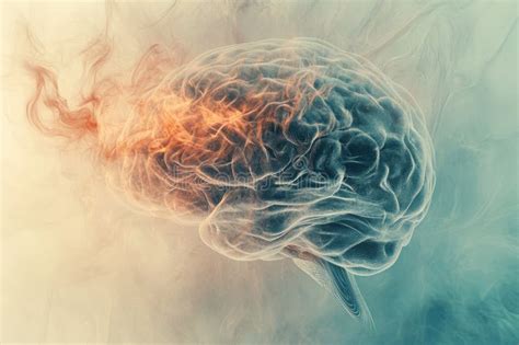 Exploring The Complexities Of The Human Brain With Engaging Visual Effects And Color Gradients