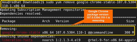 How To Remove A Specific Version Using Yum 2 Easy Methods Linuxsimply