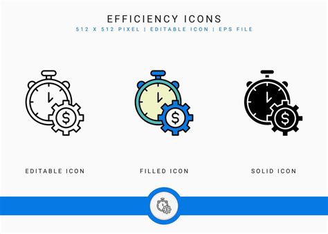 Efficiency Icon Vector Art Icons And Graphics For Free Download