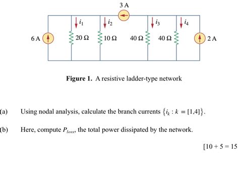 Figure 1 A Resistive Ladder Type Network A Studyx Figure 1 A Resistive Ladder Type Network A Studyx