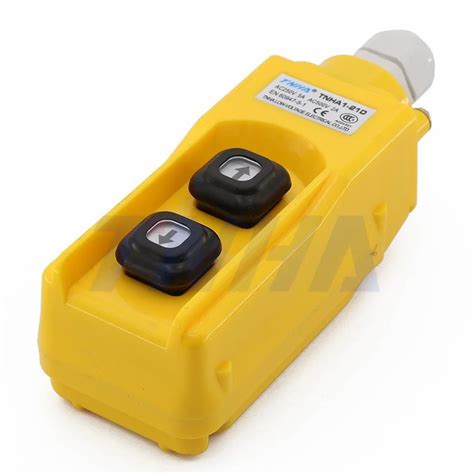 Hoist Push Button Id 10913 10 Mushroom Stayput Double Speed Hoist Push Manufacturer From Pune