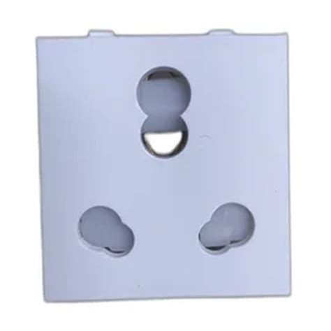 16 Amp White 16a Universal Socket For Electric Fittings Pvc At ₹ 54 Piece In Bengaluru