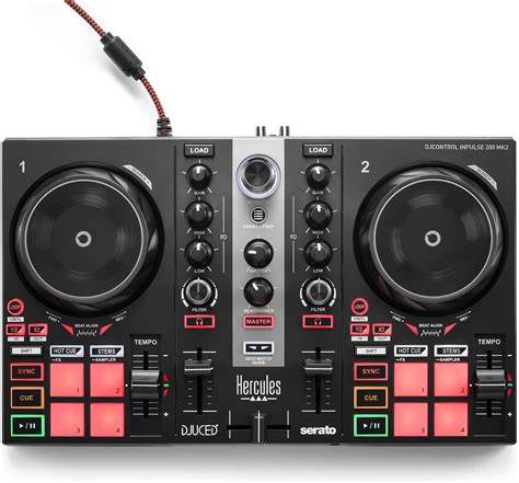 Amazon Com Hercules Djcontrol Inpulse Mk Ideal Dj Controller For Learning To Mix