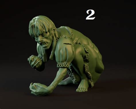 Vampire Spawn Monsters For Curse Of Strahd Rpgs Tabletop Etsy