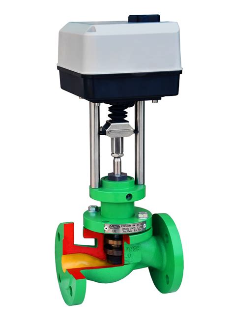 Купить 2 х ходовой регулирующий клапан АСТА Р223 ТЕРМОКОМПАКТ из высокопрочного чугуна по низким