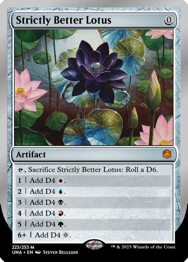 Unamused Day 1 Strictly Better Lotus R Custommagic