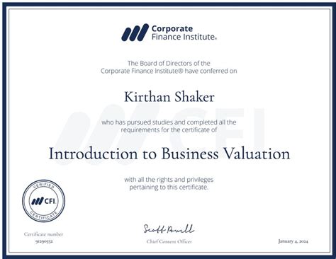 Kirthan Shaker On Linkedin Businessvaluation Professionaldevelopment Cfi Financialanalysis