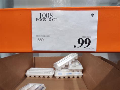 Whats Going On With The Eggs Price R Costco
