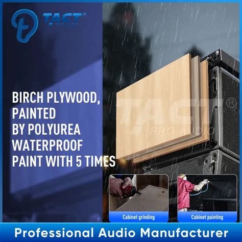 Tact K3l Dual 12 Inch Line Array Speaker For Stadium Theatre Church Line Array And