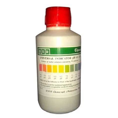BBR Universal PH Indicator Solution At 450 Bottle In Chandigarh ID 22998700933