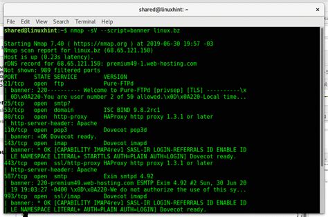Uso De Scripts De Nmap Captura De Banner De Nmap Sugerencia De Linux