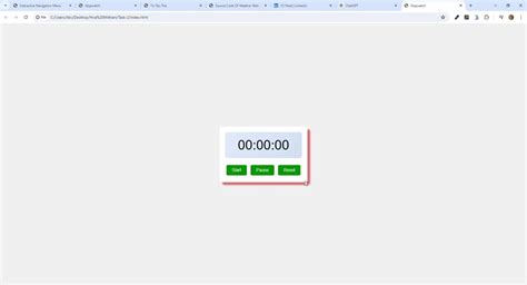 Hira Mithani On Linkedin Webdevelopment Internship Stopwatchapp Html Css Javascript 27