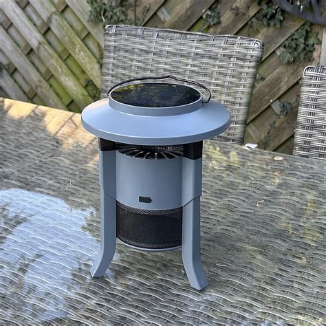 Grumpy Gardener Solar Rechargeable Table Top Bug Trap The Grumpy Gardener