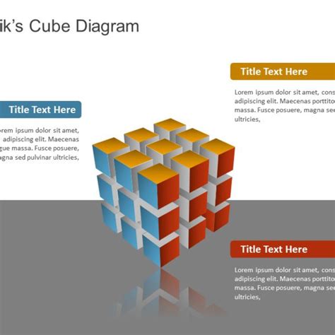 Animated 3d Rubik Cube Powerpoint Template Slideuplift