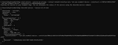 Getting Started With Amazon S3 Compatible Storage On Aws Snowball Edge