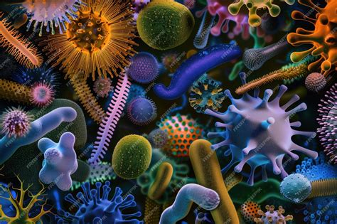 Bacteria Viruses And Fungi Under The Microscope Microbes Bacteria Fungi