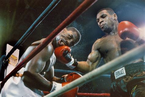 Iron Mike Tyson Upper Cut Knockout Poster Etsy