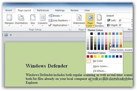 How To Add Background Color To Any Word Document