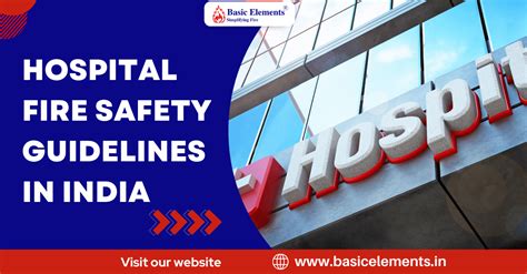 Hospital Fire Safety Guidelines In India