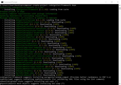 How To Download Install Codeigniter With Composer Codeigniter