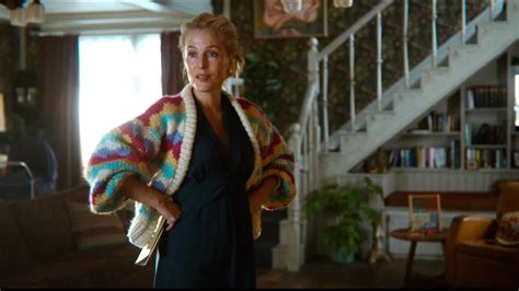 Chunky Knit Cardigan Worn By Jean Milburn Gillian Anderson In Sex Education TV Series S04E07
