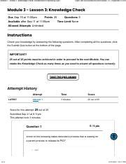 Module Lesson Knowledge Check Introduction To Operating Systems Pdf Module