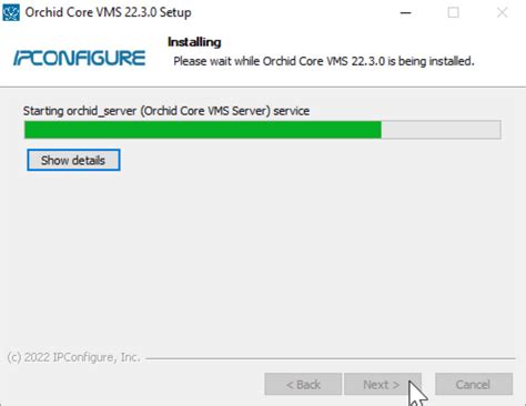 Installing Orchid Core VMS On Windows Orchid Recorder Installation Guide 22 9