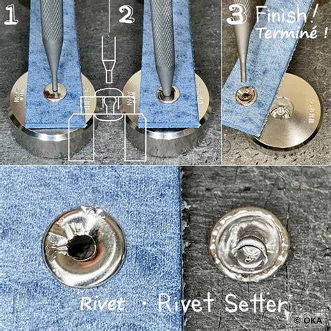 Enclume Pour Retirer Les Boutons Pression Et Rivets Oka Deco Cuir