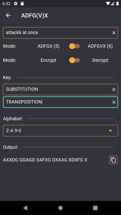 How Does GC Wizard Encrypt Or Decrypt Using The ADFG V X Cipher GC Wizard