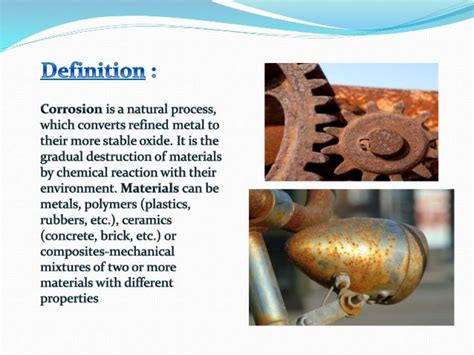 Corrosion Definition