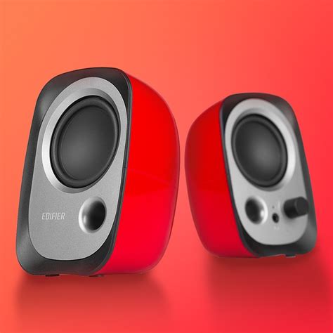 Edifier R12u ลำโพงคอมพิวเตอร์ แตรแบบมีสายขนาดเล็กแบบพกพาขนาดเล็ก Shopee Thailand