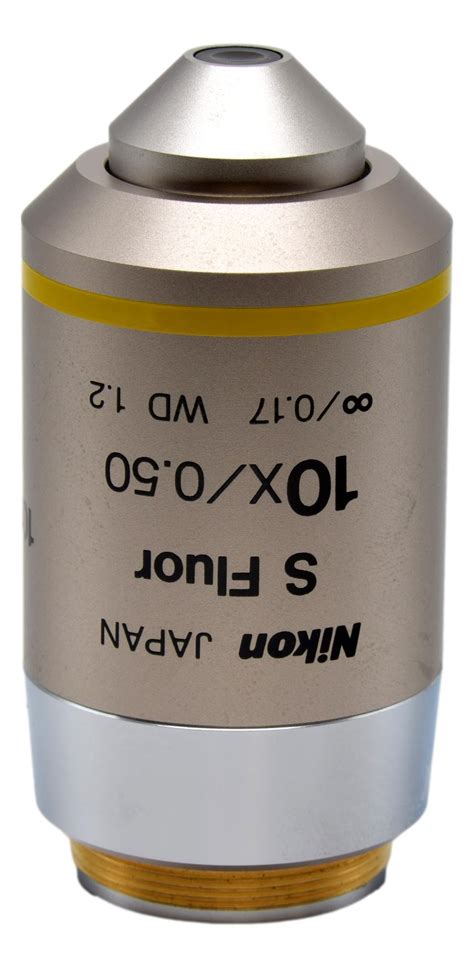 Nikon S Fluor 10x Microscope Objective Microscope Central