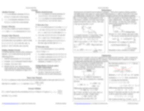 SOLUTION Calculus Cheat Sheet Derivatives Reduced Studypool