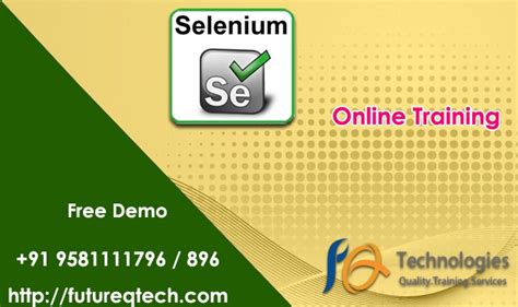 What Is Selenium Future Q Technologies