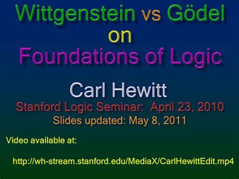 incompleteness theorems logical necessity of inconsistency ppt