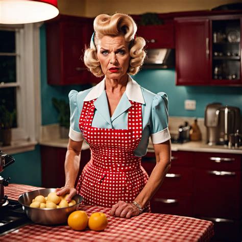 Angry 50s Housewife By Galvatron60 On Deviantart