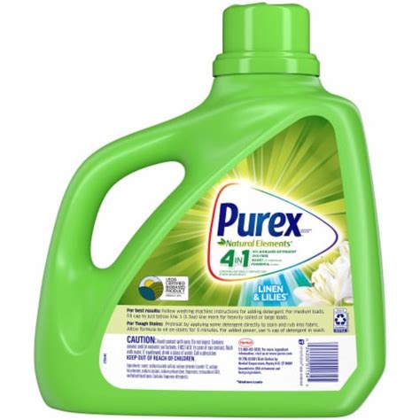 Purex® Natural Elements® Linen And Lilies Scent Laundry Detergent 150 Fl