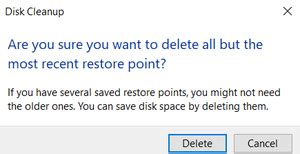 How To Delete A System Restore Point On Windows GeeksforGeeks