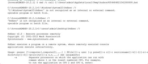 Why Cant Jenkins Find Psexec Stack Overflow
