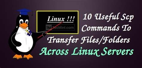 tecmint linux howto s guide on linkedin 10 scp commands to transfer files folders in linux